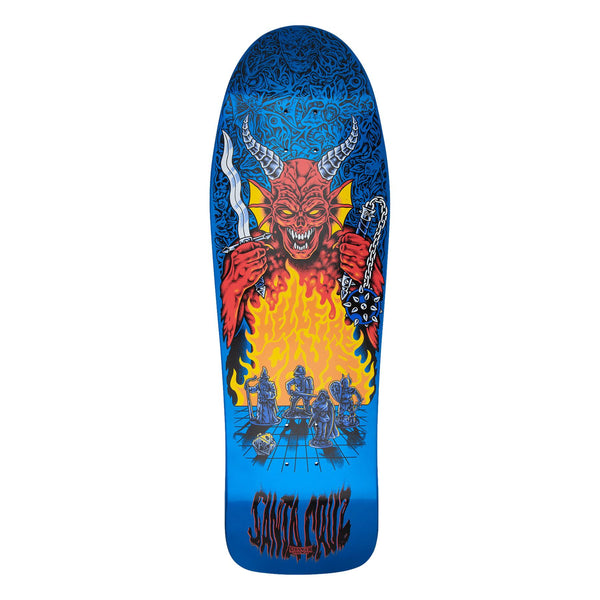 Santa Cruz x Stranger Things Knox Hellfire Pit Skateboard Deck 10.07 ...
