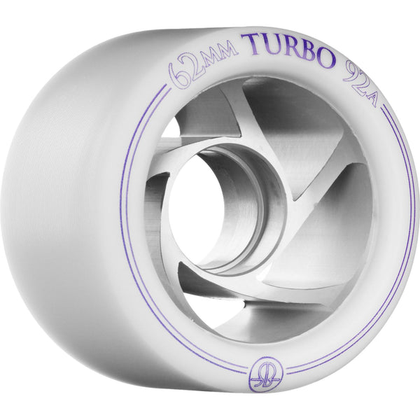 Rollerbones Turbo Wheel Clear Aluminum Hub 62mm 92a 8pk Natural – Da ...