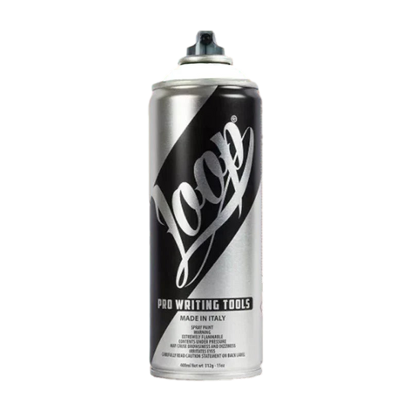 Loop Spray Paint 400ml - Silver – Da Klinic Online | Skate Specialists