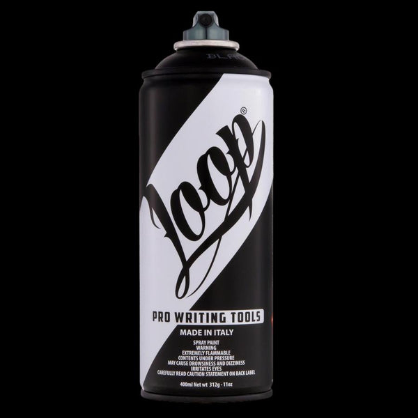 Loop Spray Paint 400ml - Black – Da Klinic Online | Skate Specialists